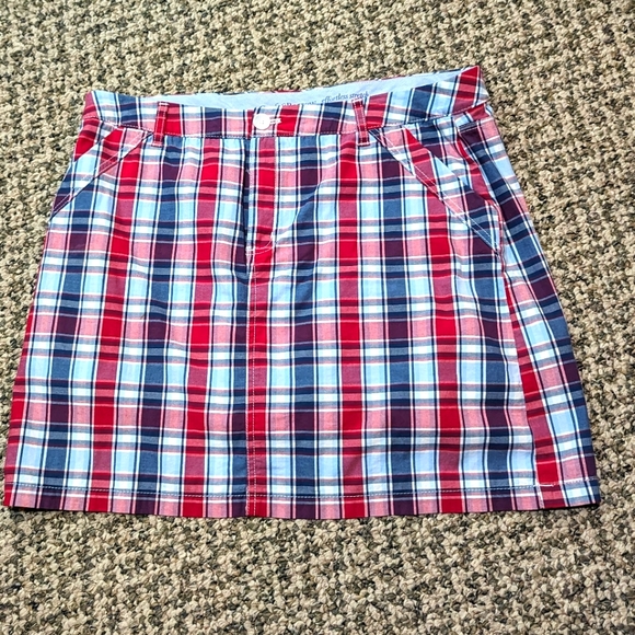 croft & barrow | Shorts | Skort Beautiful Redwhiteblue Plaid Croft And ...